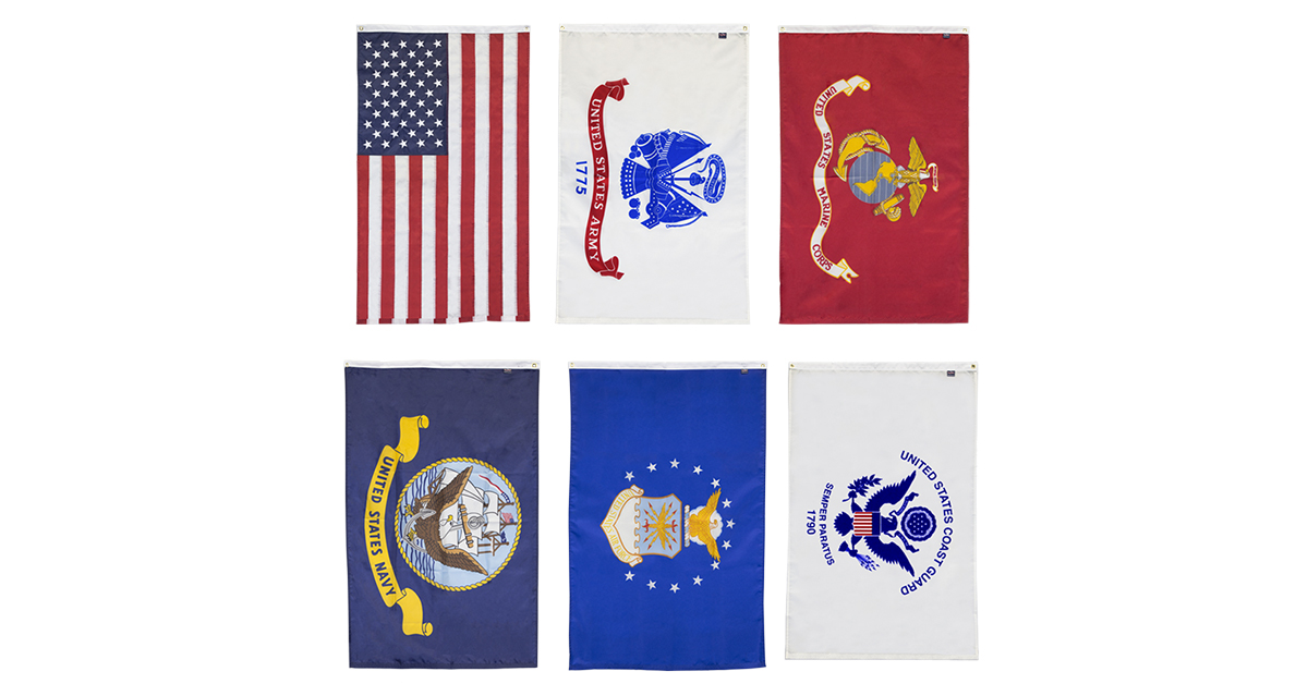 Military Gym Flags | Rogue Fitness