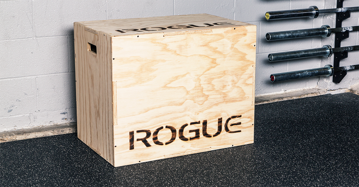 Rogue Flat Pack Games Box - 3 in 1 Wood Plyo Box | Rogue Fitness