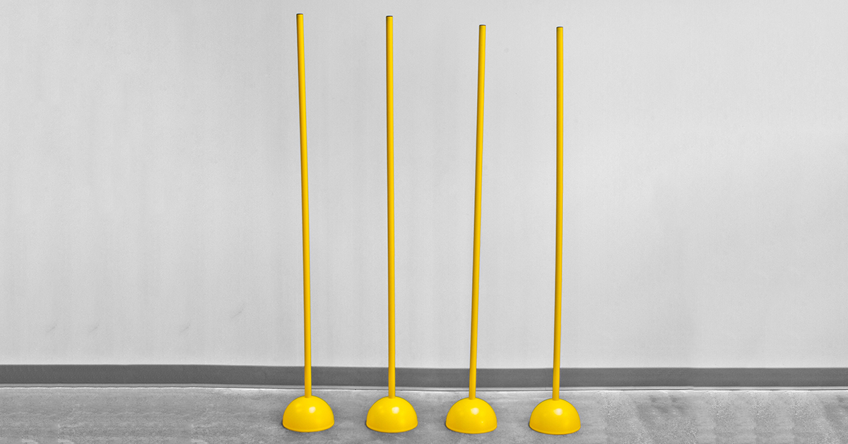 Agility Poles - Footwork & Agility Training | Rogue Fitness