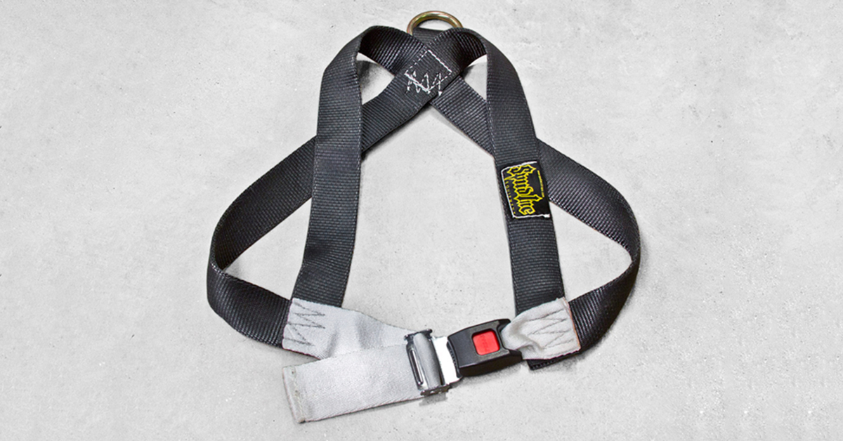 Black Track Harness - Strength Training | Rogue Fitness