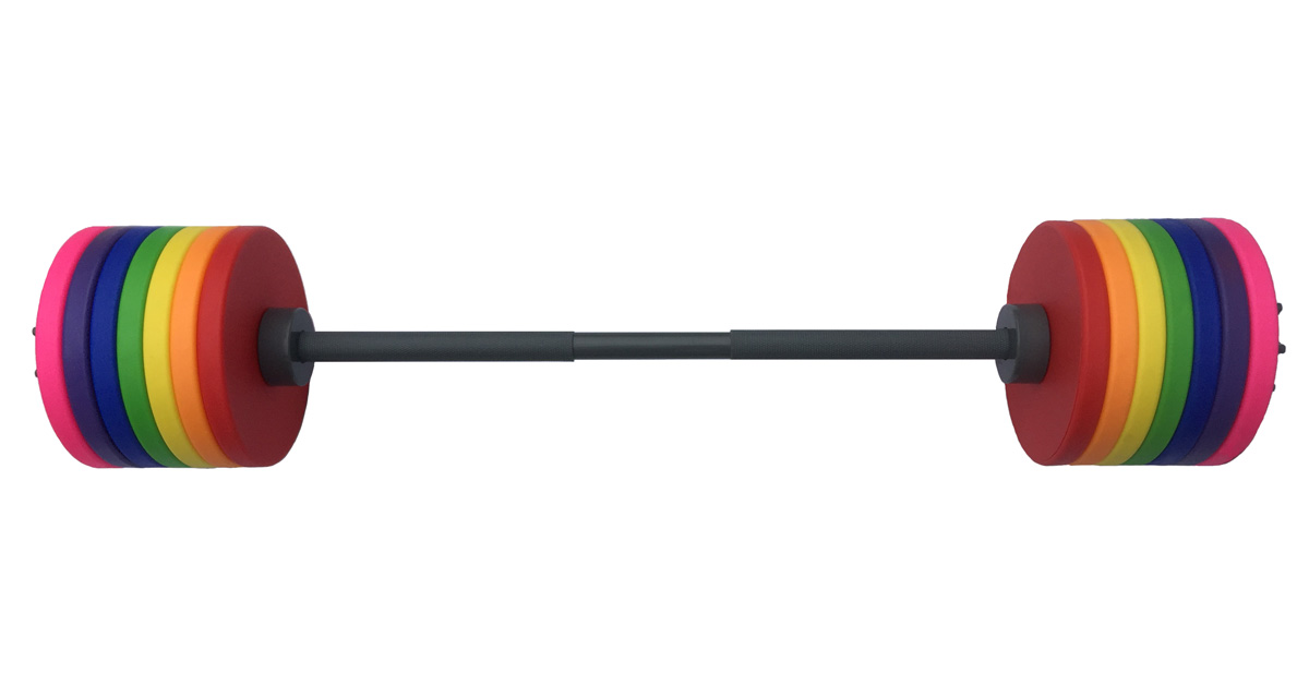 WOD Toys ® Barbell Mini & Colored Bumper Plates | Rogue Fitness
