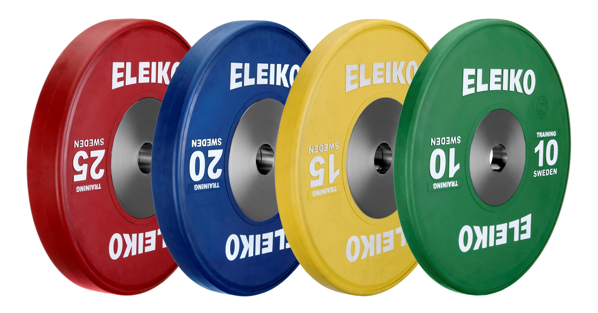 Eleiko IWF Weightliting Training Discs | Rogue Fitness