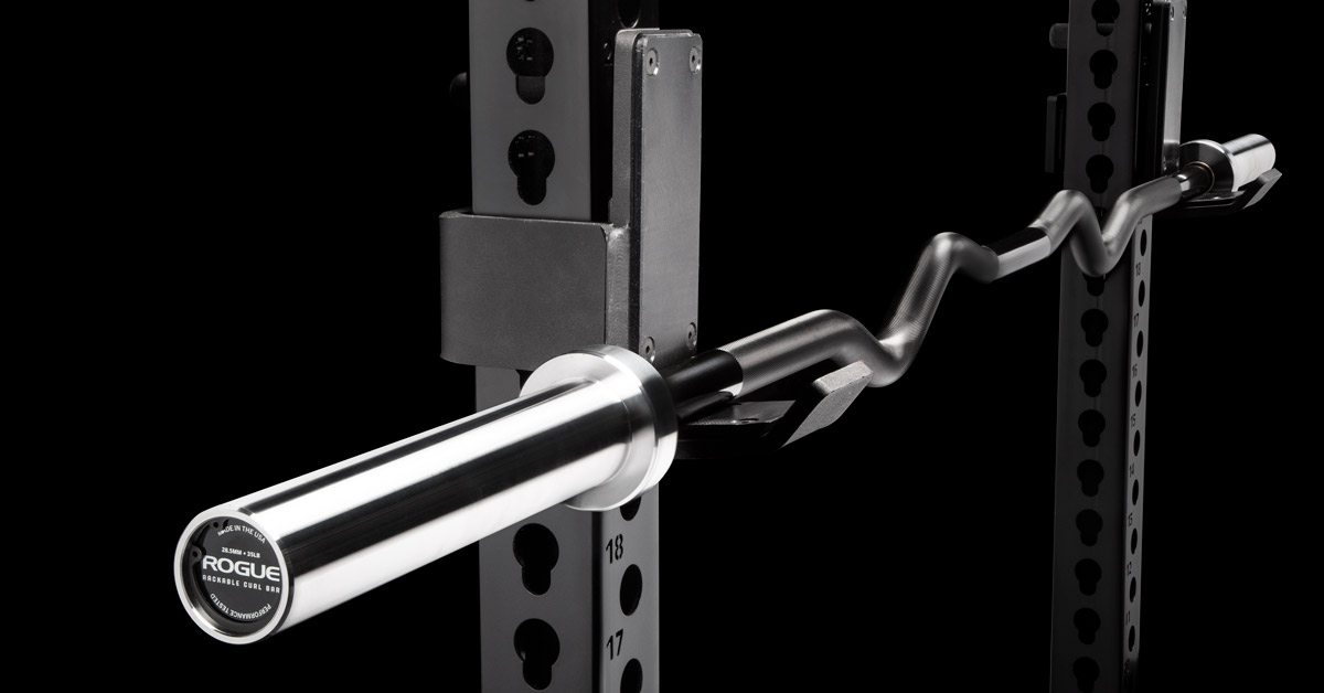 Rogue Rackable Curl Bar | Rogue Fitness