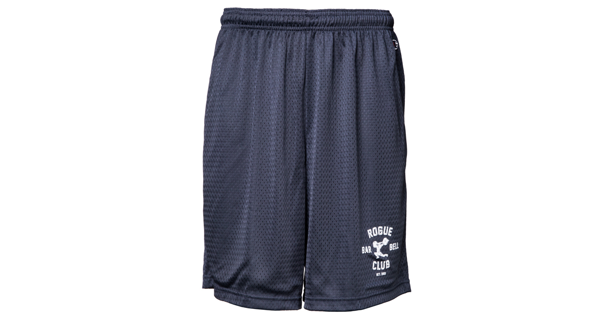 Rogue Barbell Club 2.0 Mesh Shorts - Navy | Rogue Fitness