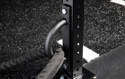 Rogue 45' Sheathed Conditioning Rope - Black | Rogue Fitness