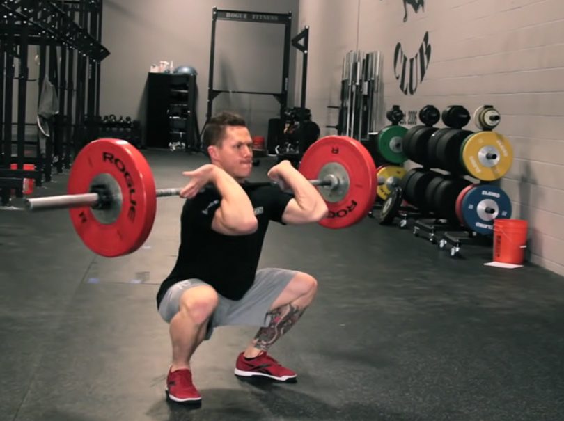 Movement Demo – The Hang Clean | Rogue Fitness