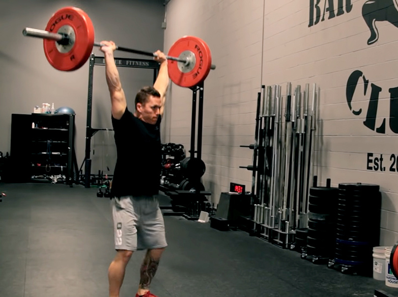 Movement Demo – The Power Clean And Jerk | Rogue Fitness