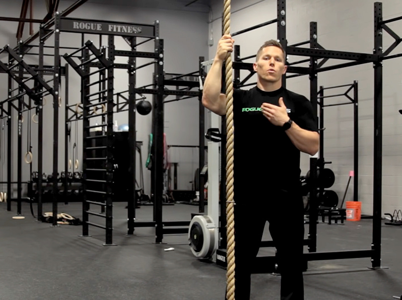 Movement Demo – The Rope Climb | Rogue Fitness