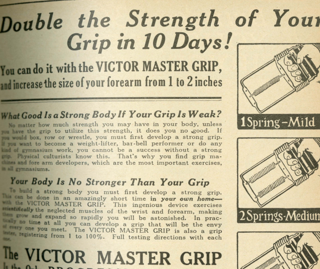 Strength Ads – Strength Magazine – June, 1922 | Rogue USA
