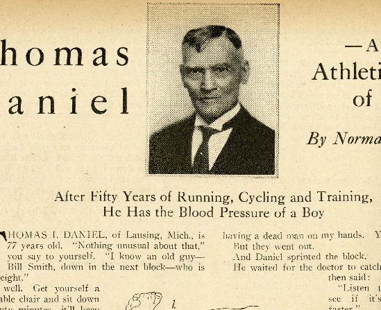 Thomas Daniel-At the Athletic Age of 77 – Strength Magazine – March ...