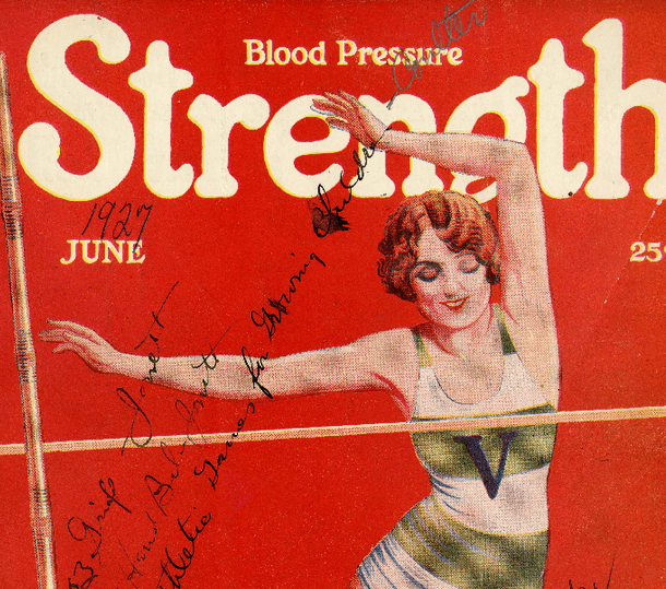 Cover and Table of Contents – Strength Magazine – June, 1927 | Rogue USA