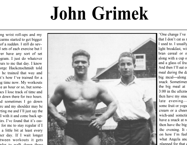 John Grimek