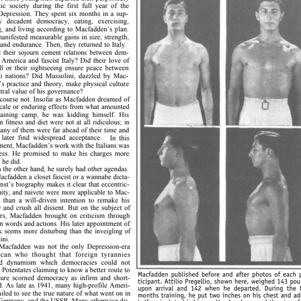 IL Duce and the Father of Physical Culture – Iron Game History ...