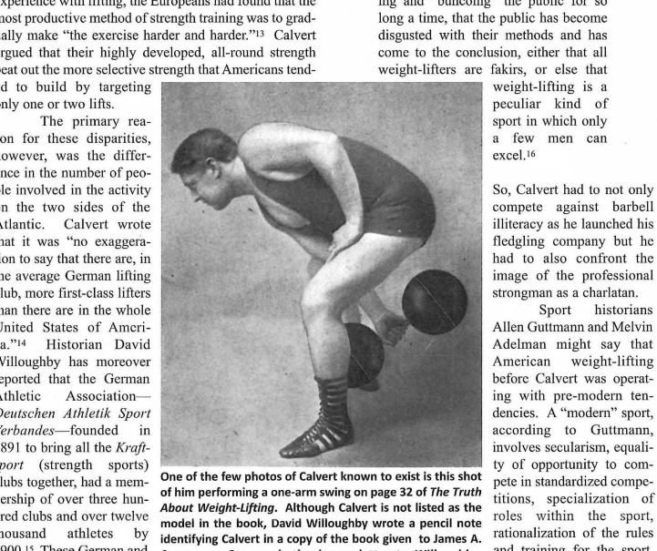 Alan Calvert’s The Truth About Weight-Lifting – Iron Game History ...