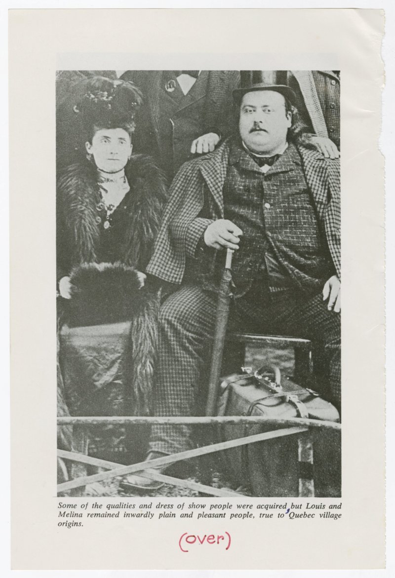 Louis Cyr portrait with wife | Rogue USA