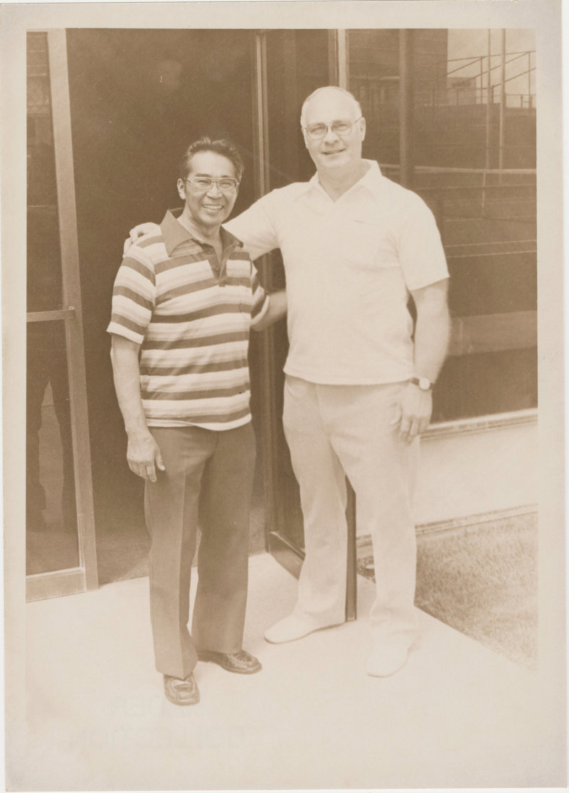 Photo of Tommy Kono and Norbert Schemansky | Rogue USA