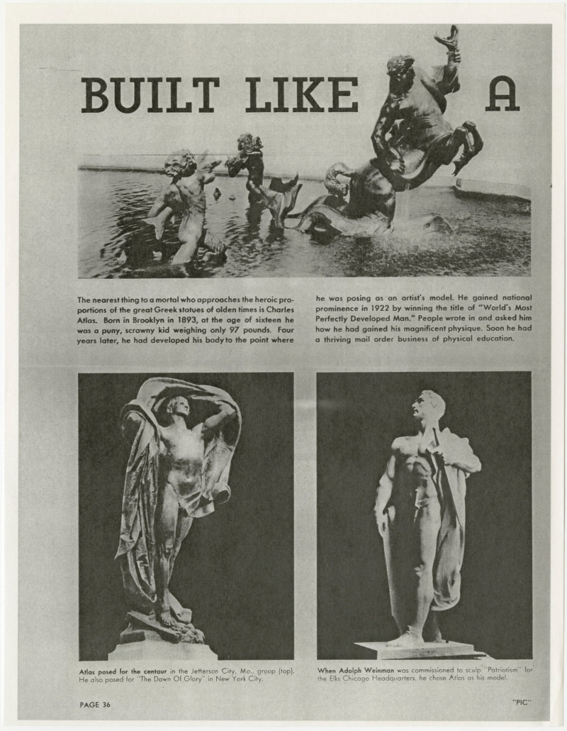 Charles Atlas as He is Today | Rogue Fitness