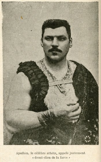 Apollon, the famous athlete, rightly known as The Demi-God of Strength ...