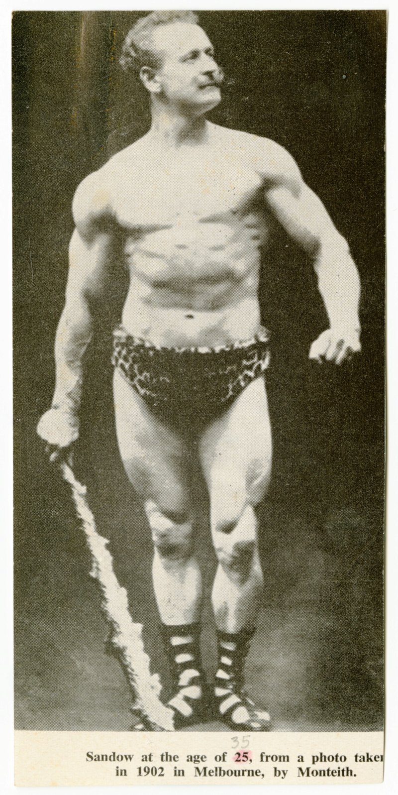 Eugen Sandow at age 35 | Rogue USA