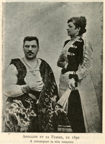 Apollon and his wife in 1892 | Rogue Fitness