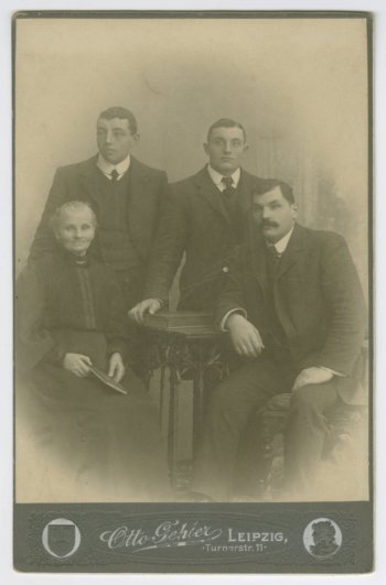 Saxon Trio studio portrait with mother | Rogue Fitness