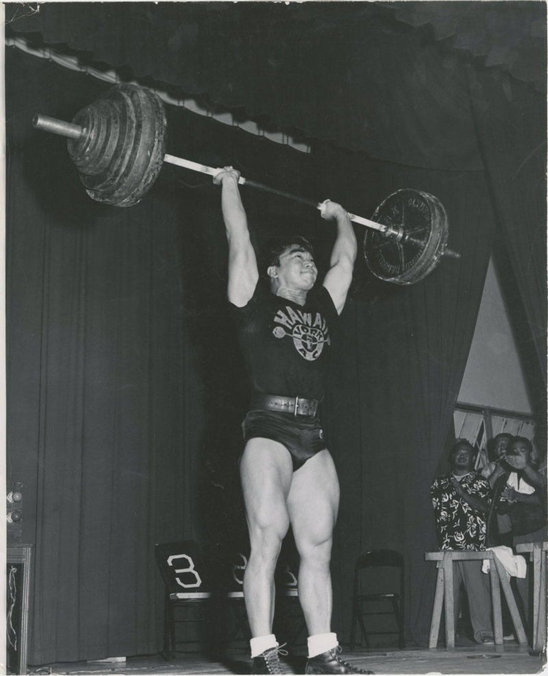 Tommy Kono set a new world record clean & jerk of 382 1/2 lbs | Rogue ...