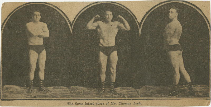 The three latest poses of Mr. Thomas Inch | Rogue USA