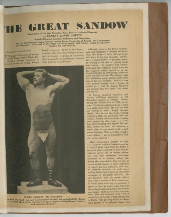 The Great Sandow, part 7 | The Index