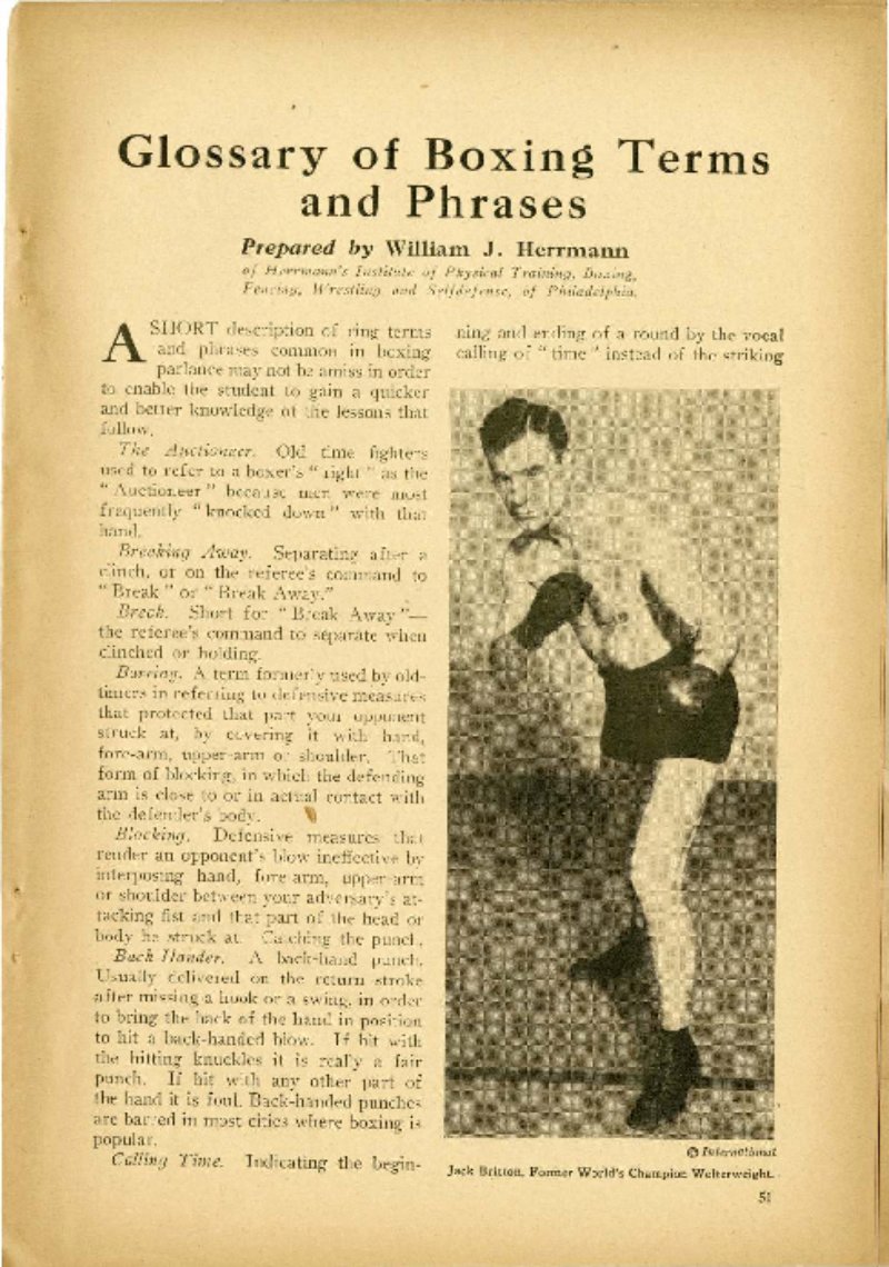 Glossary of Boxing Terms and Phrases; Strengthen and Beautify Your Hair ...