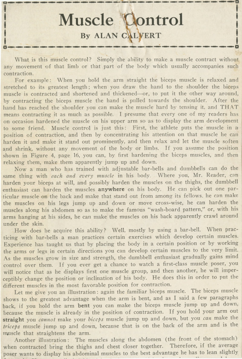 Muscle Control | Rogue USA