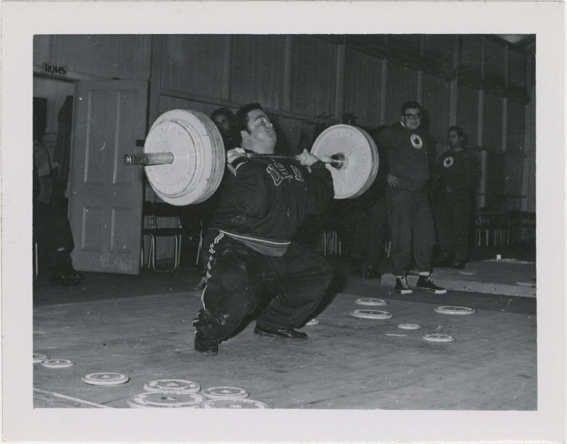 Photo of Paul Anderson completing a lift | Rogue USA