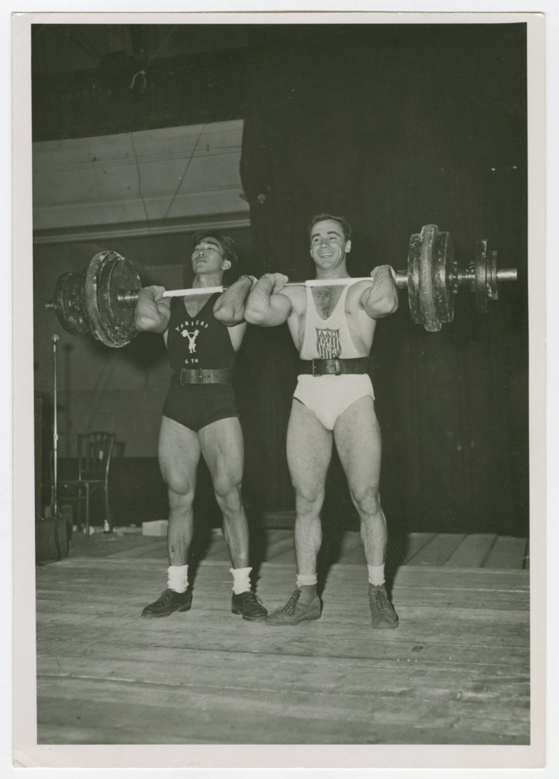 Tommy Kono and Pete George tandem lift | Rogue USA