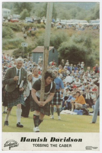 Hamish Davidson Tossing the Caber | Rogue Fitness