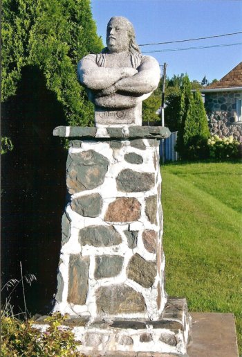 Louis Cyr monument | Rogue Fitness