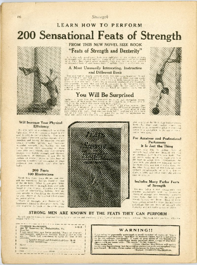 200 Sensational Feats Of Strength The Index