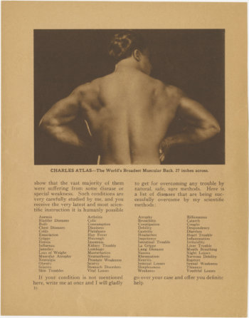 Charles Atlas – The World’s Broadest Muscular Back | Rogue Fitness