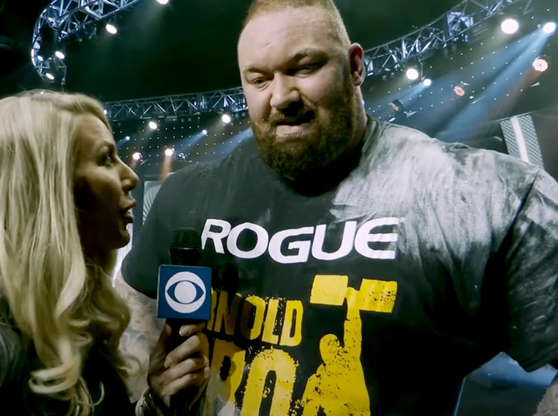 Thor on his Win | Arnold Strongman Classic 2020 | Rogue Fitness