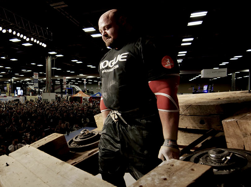 2017 Arnold Strongman Classic — The Timber Carry / 4K | Rogue Fitness