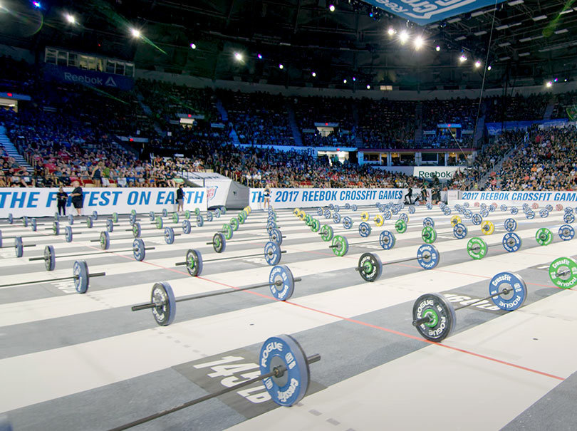 Cerakote Barbells — The 2017 CrossFit Games | Rogue Fitness