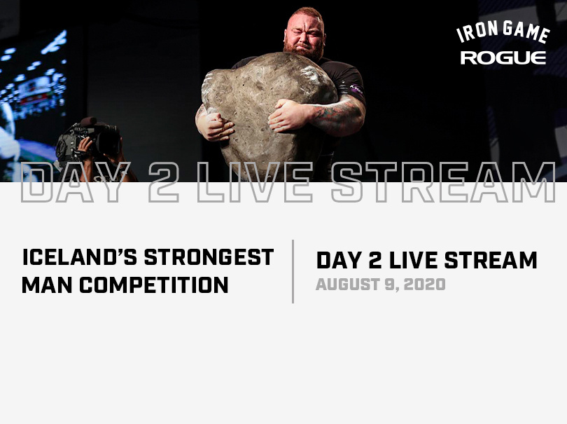 Watch Live: Day 2 | 2020 Iceland’s Strongest Man Competition | Rogue ...