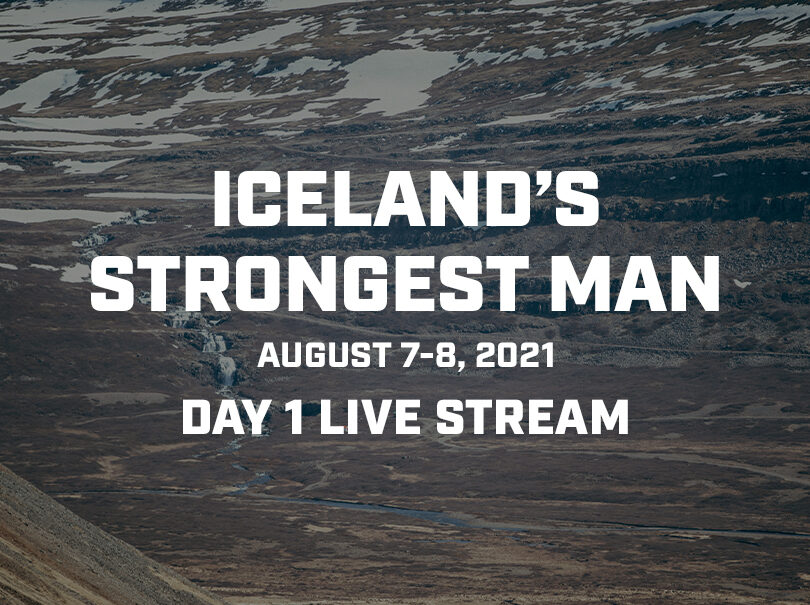 Full Live Stream | 2021 Iceland's Strongest Man – Day 1 | Rogue Fitness