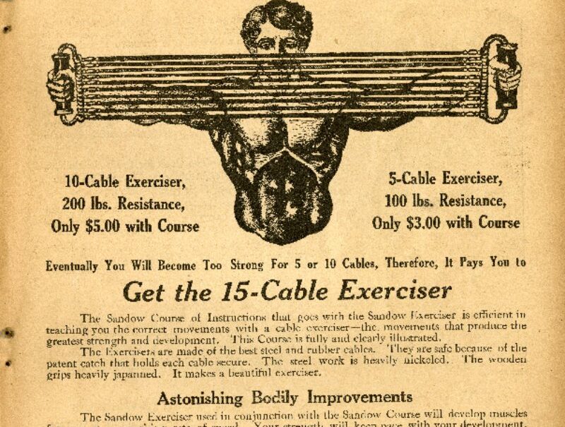 The Sandow Exerciser; Super-Strength Free!! | Rogue Fitness