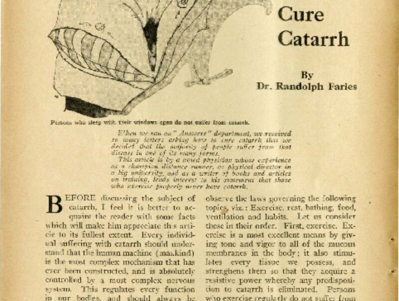 How to Prevent and Cure Catarrh | Rogue Fitness