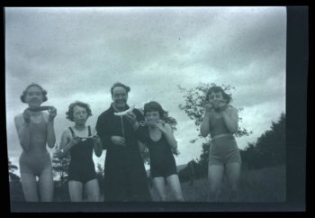 Agnes Clark with unidentified children | Rogue Fitness