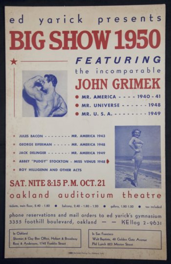 Ed Yarick presents Big Show 1950 | Rogue Fitness