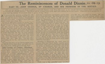 The Reminiscences of Donald Dinnie continued | Rogue Fitness
