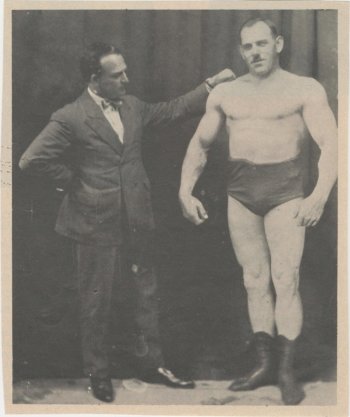 Hermann Goerner and unidentified man | Rogue Fitness