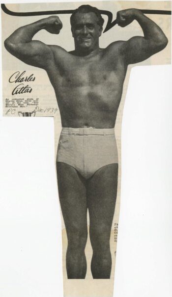 Charles Atlas advertisement excerpt | Rogue Fitness