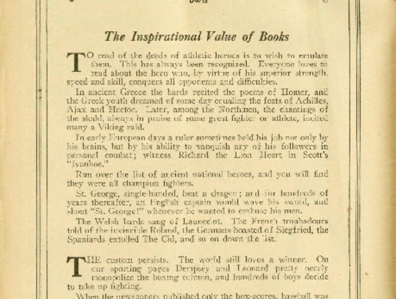 Editorial: The Inspirational Value of Books | Rogue Fitness