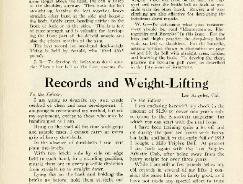 Records and Weight-Lifting; How I Increased My Salary More Than 300 ...